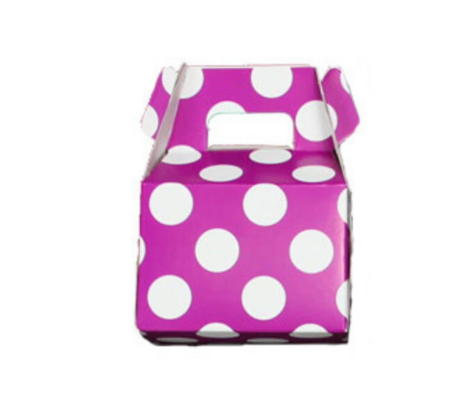 Free-Shipping-12Pcs-Purple-Polka-Dot-Candy-Box-Kids-Birthday-Party ...
