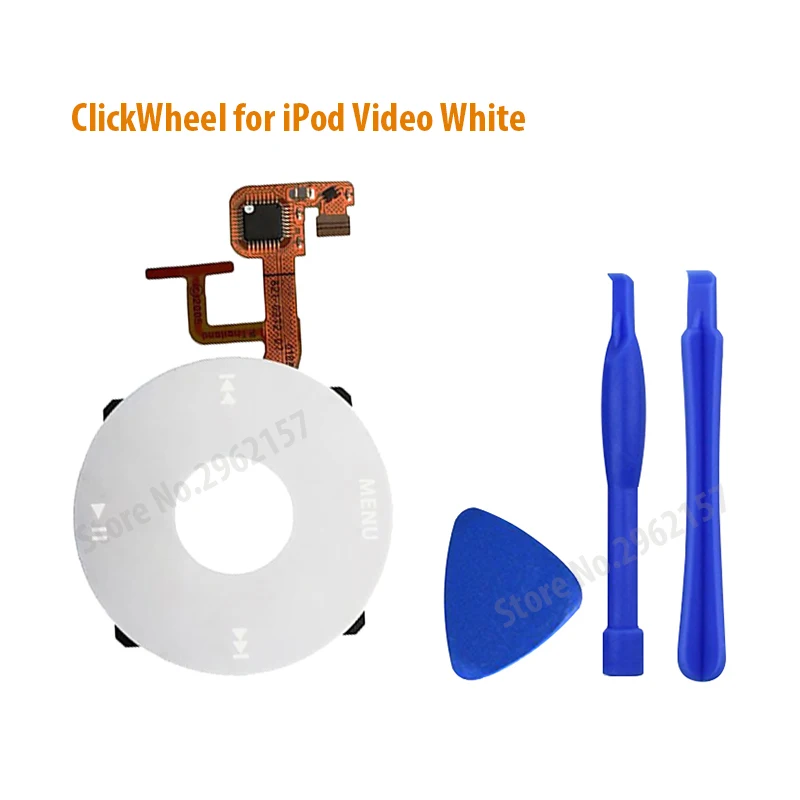 Click Wheel with Flex Cable for Apple iPod Video (5th Generation) with ...