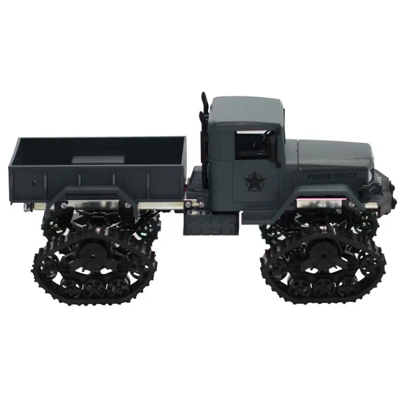new RC Military Truck Army 1:16 4WD Tracked Wheels Crawler Off-Road Car ...