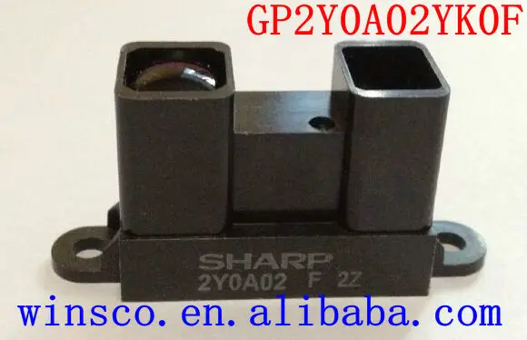 GP2Y0A02YK0F 100% nuevo SHARP 2Y0A02 20 150cm sensor de distancia ...