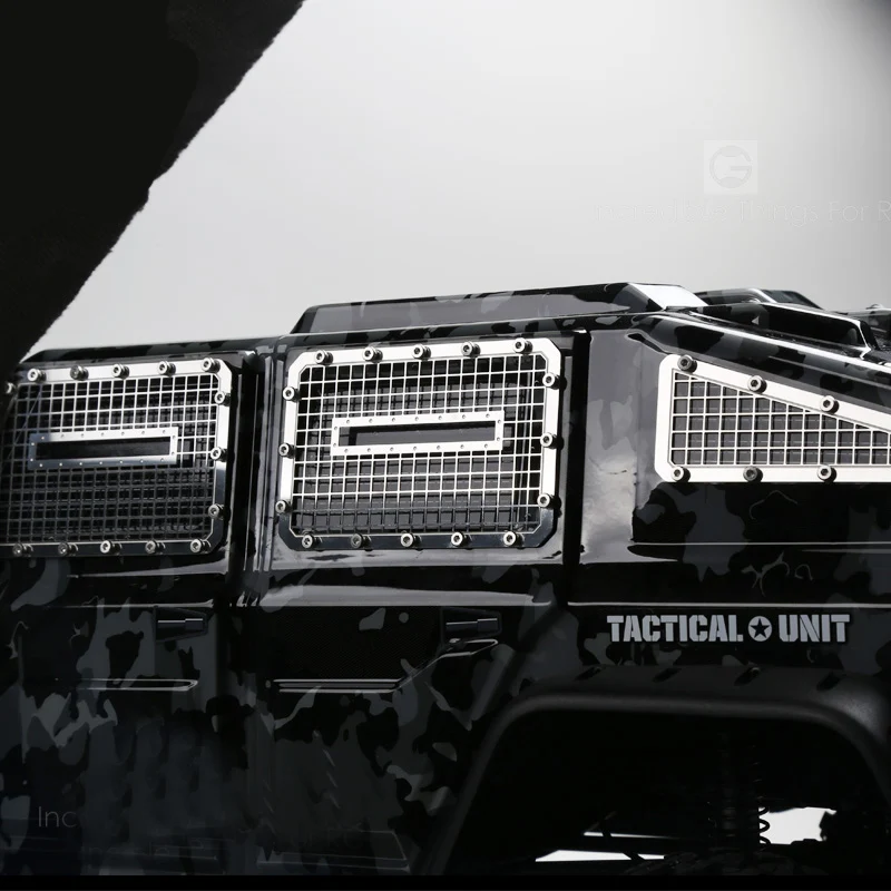 1Set TACTICAL UNIT TRX4 Side Window Mesh Stainless Steel Window Armor ...