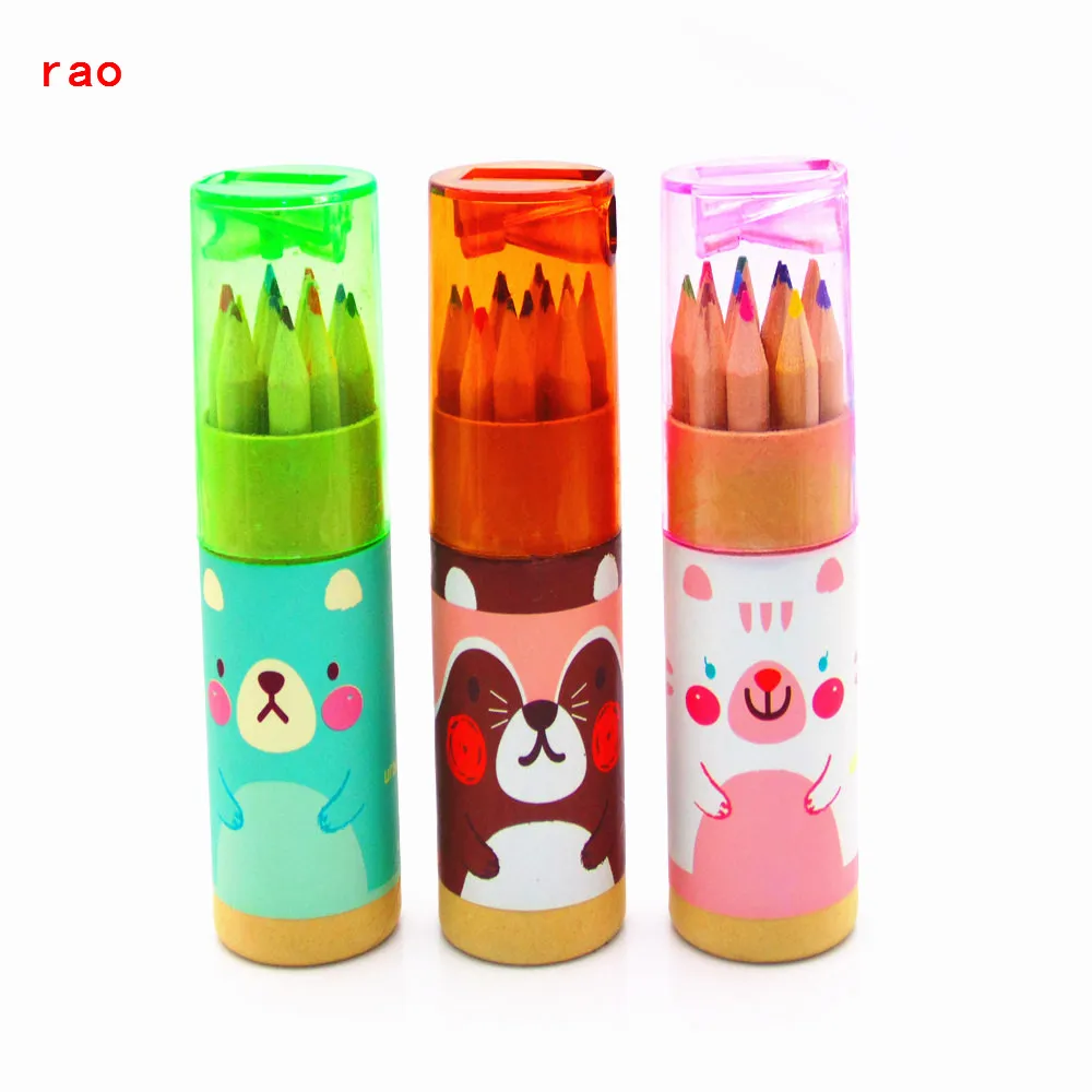 Child log Drawing Pencil 12 Colored Pencil Art Drawing Painting Pencils ...