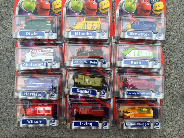Takara Tomy Chuggington Trains Metal Diecast Toy Car Dunbar/Speedy ...