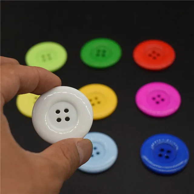 38mm 5pcs Fashion Resin Round Big Button Dia Sewing buttons garment ...