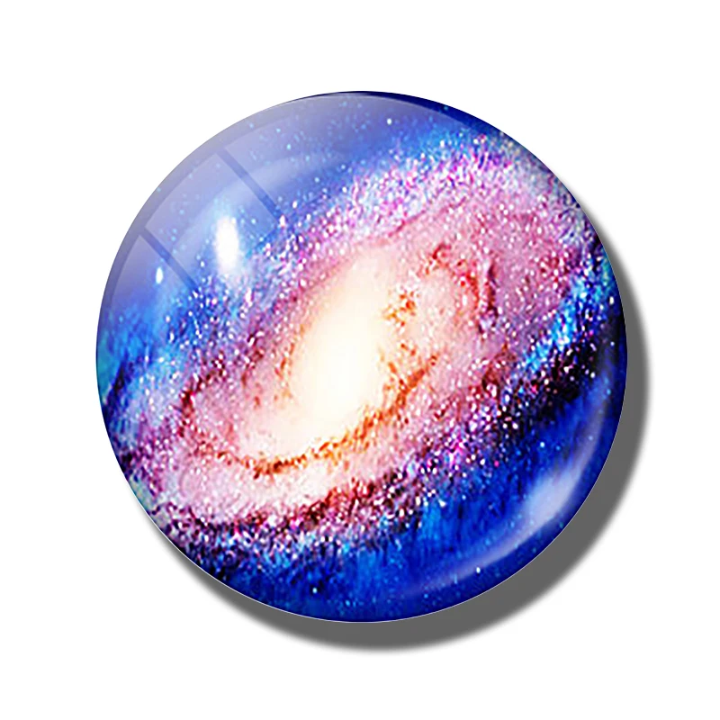 Outer Star Galaxy Fridge Magnet (30 MM) - SpaceHomeDecors.com
