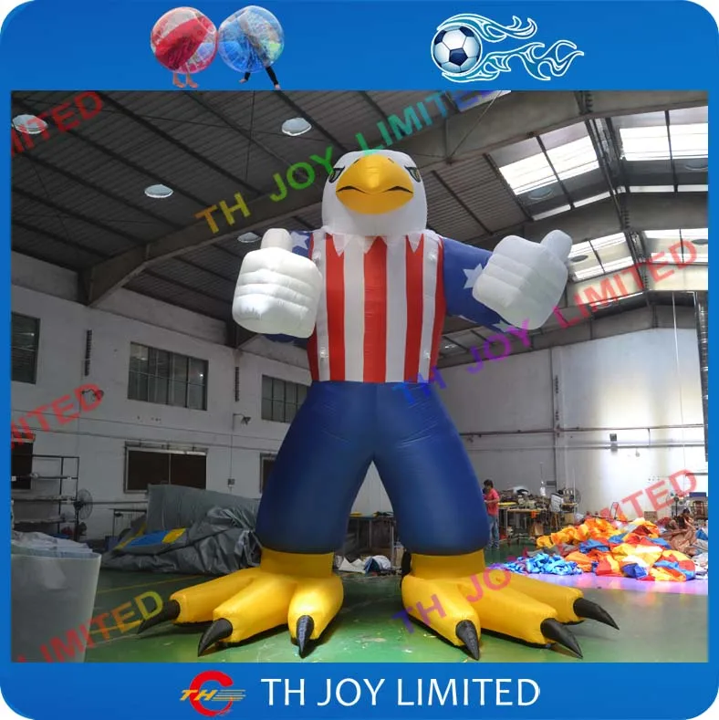free shiping giant 6mH inflatable american eagle, inflatable USA eagle ...