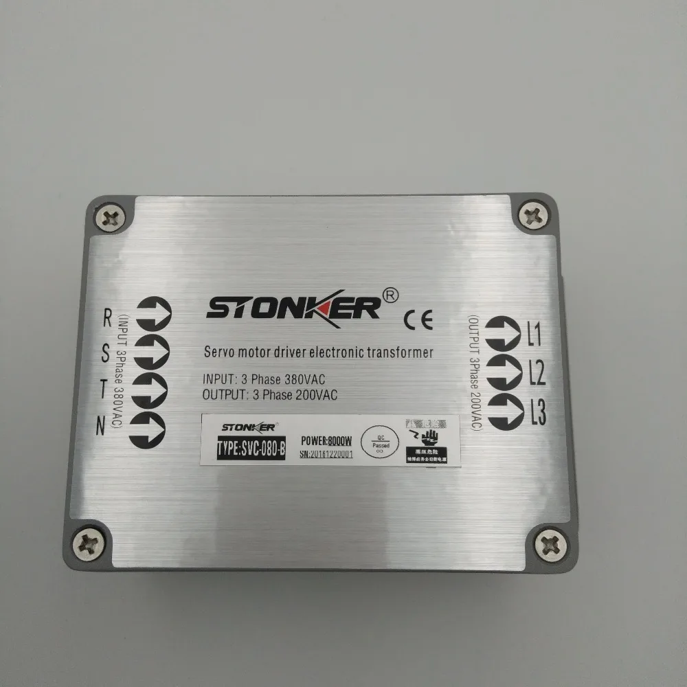 Svc-080-b Power Supply Transformer 3 Phase 380v To 220/200v Original ...