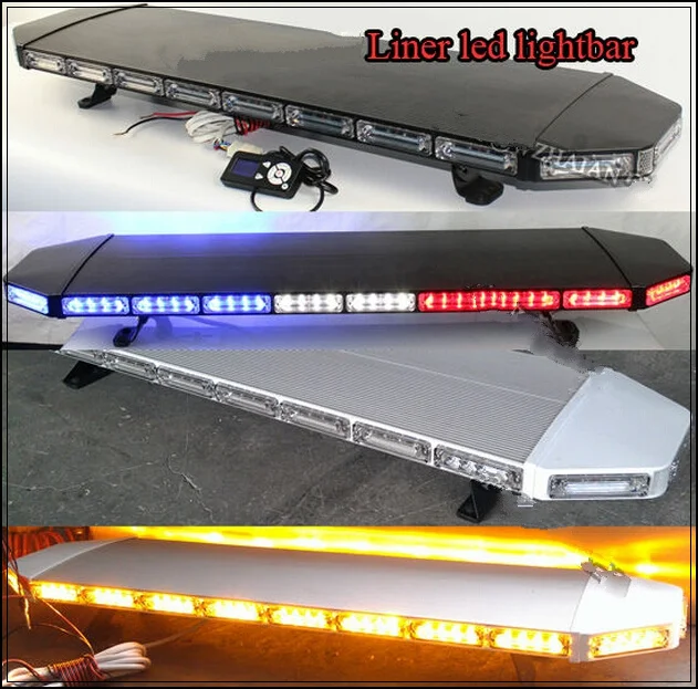 120cm-88W-Led-car-emergency-lightbar-strobe-warning-light-for-police ...
