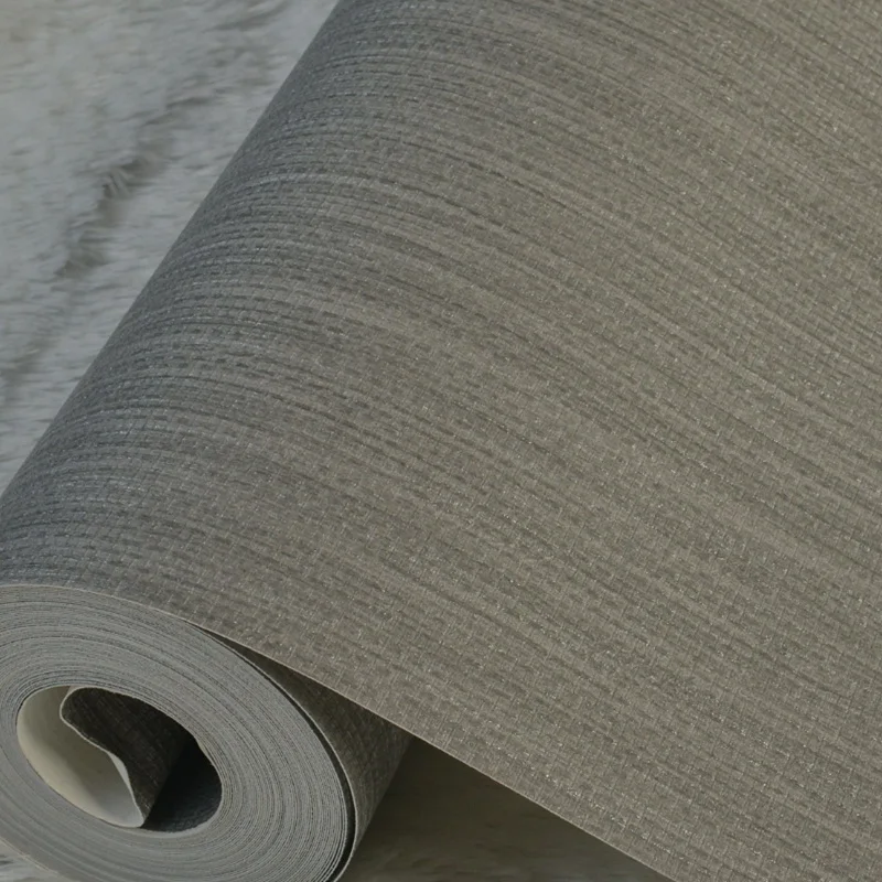 beibehang wall paper solid color PVC wallpapers roll hinese style ...