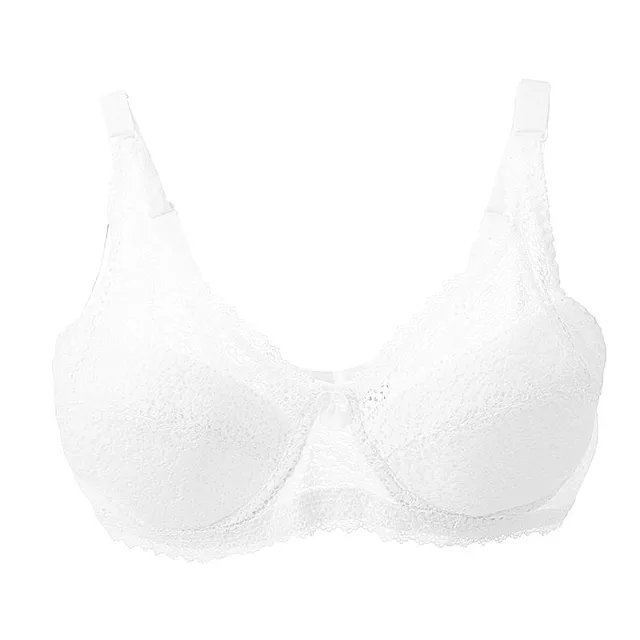 Women Sexy Underwire Padded Up Embroidery Lace Bra 80D 85D 90D 95D ...