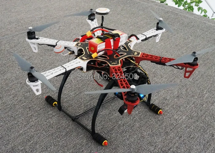 DJI F550 Быстрый старт 5,8g FPV ARF посылка 5,8 ГГц прекрасное ...