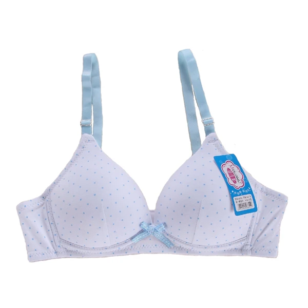 WoFee Jonge Meisjes Katoen Full Cup Ademend Training Bras Zonder Velgen ...