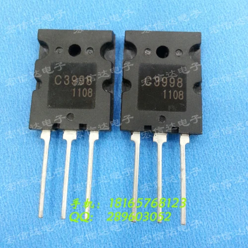 Ultrasónica transistor C3998 2SC3998 25A/1500 V TO 3P nuevo y original ...