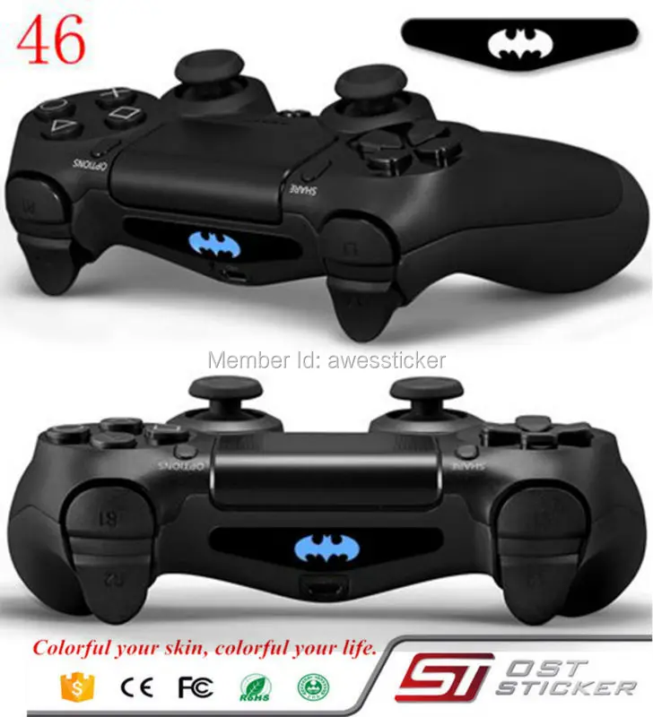 for PS4 wireless controller LED light sticker skin|skin sticker|skin ...
