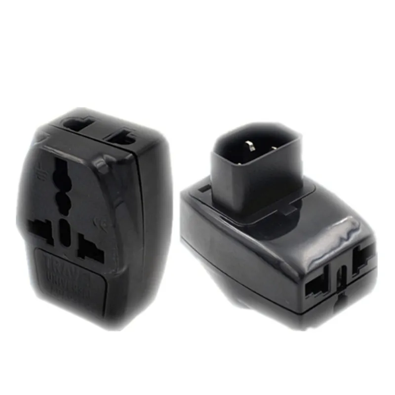 3 In 1 Iec 320 C14 Male To C13 Female Power Adapter Pdu/ups C13 ...