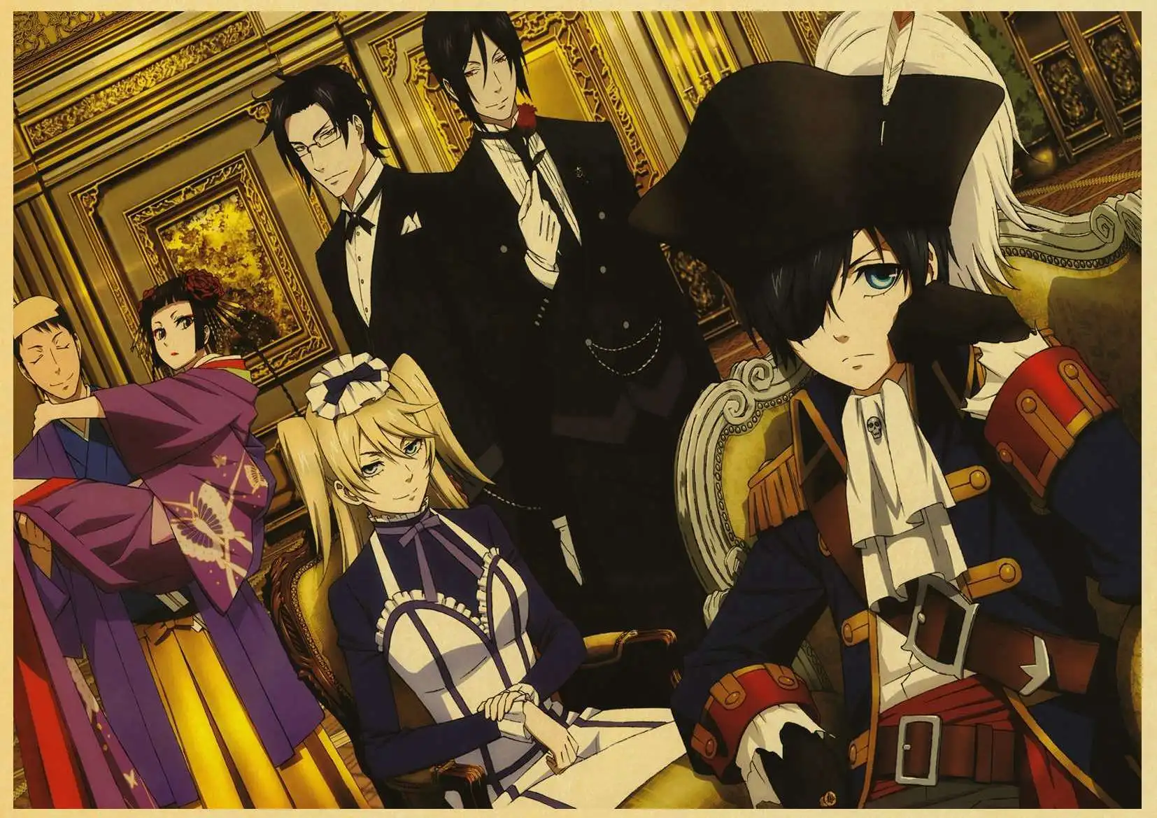 Ciel Phantomhive And Elizabeth Midford