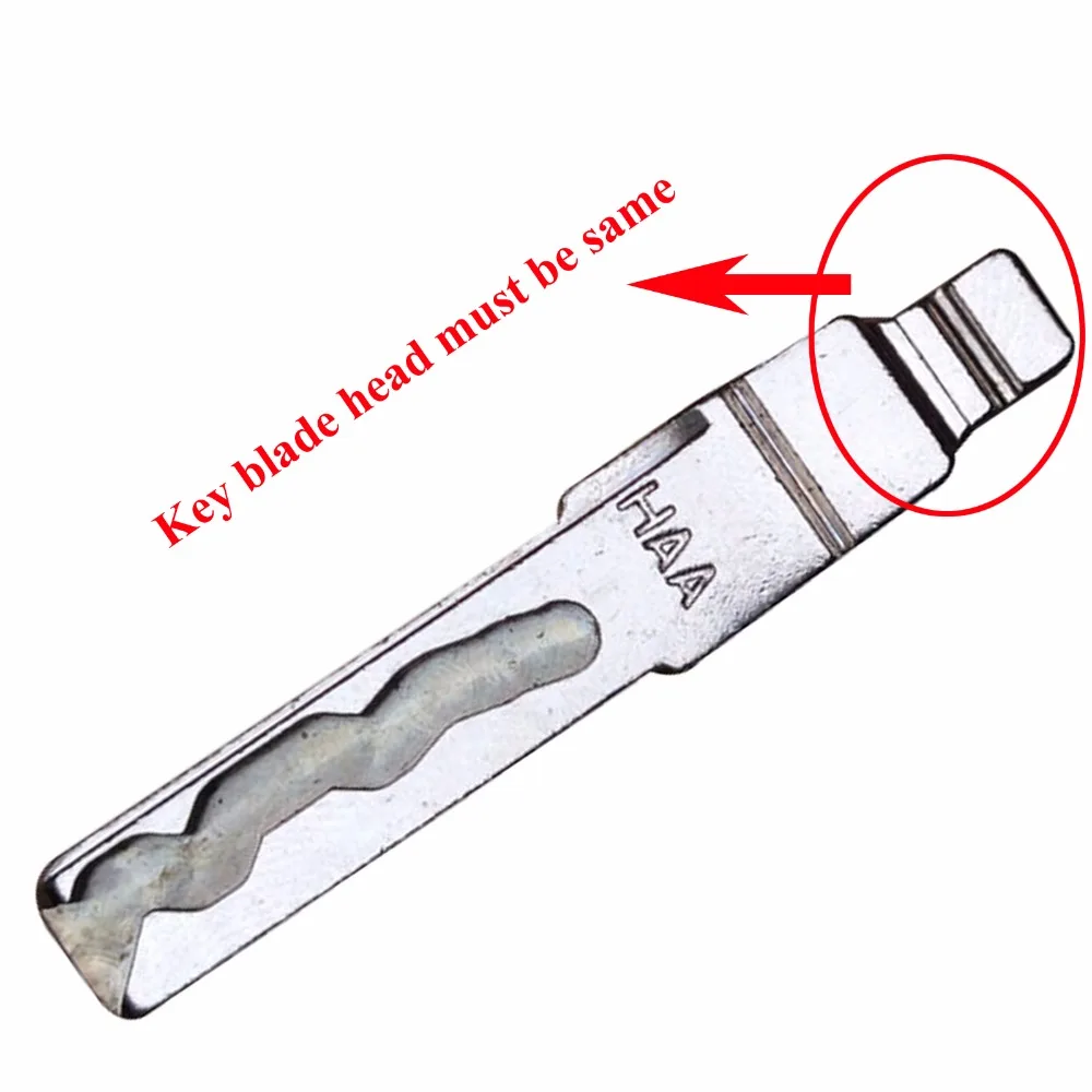 Keyforkess KD modificato FLIP REMOTE CAR KEY SHELL KD FOB per NISSAN ...