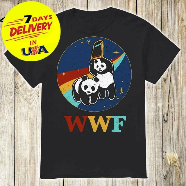 Wwf Logo Panda Wrestling