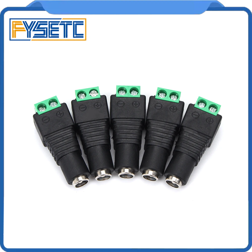 3D Printer Accessories Power DC to Female Turning Terminals Solderless ...