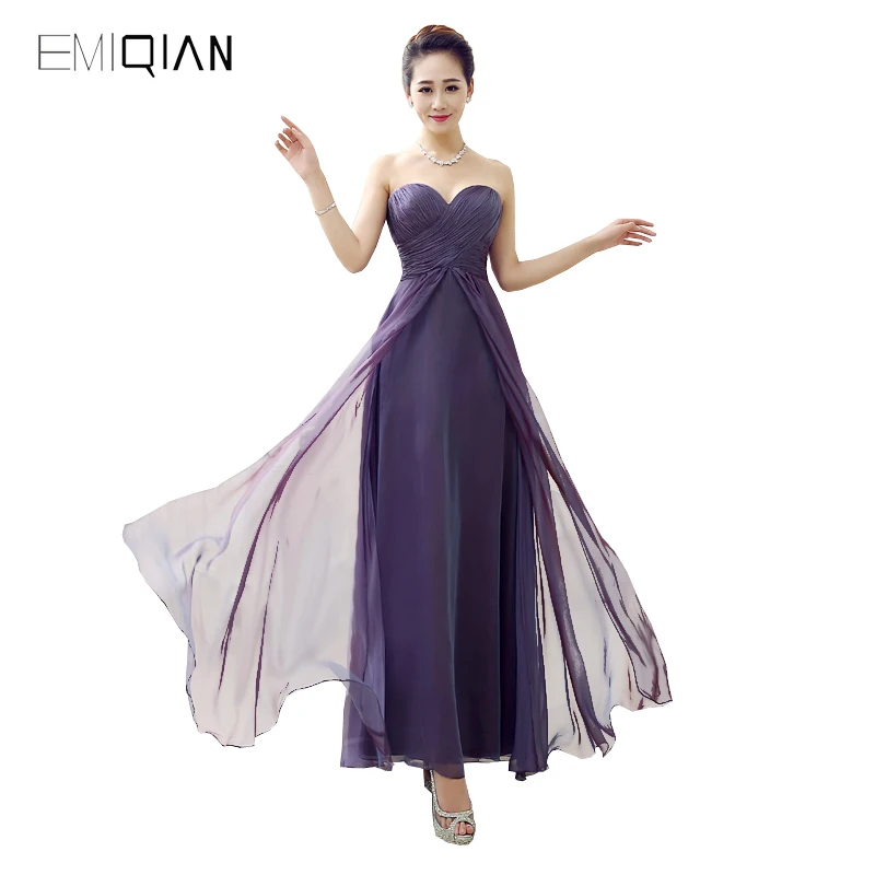 Original-Design-Simple-A-Line-Sweetheart-Purple-Chiffon-Prom-Dresses ...