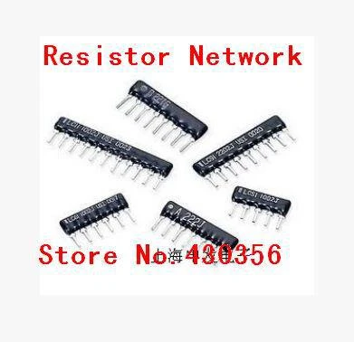 20pcs Resistor Network A09-102g 1k Dip Exclusion 9pin - Resistors ...
