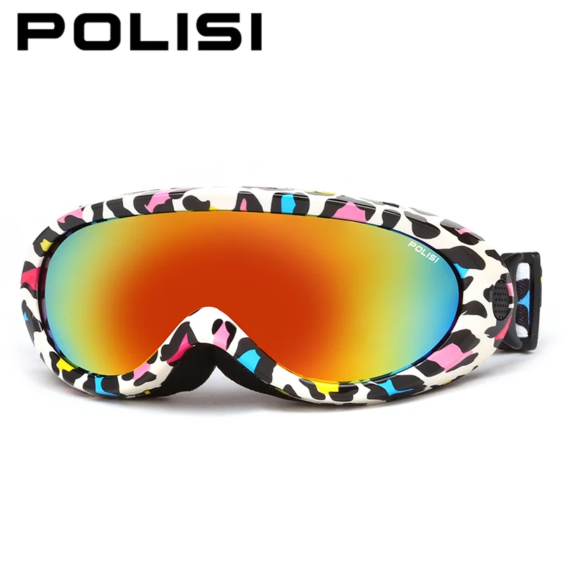 POLISI Children Kids Ski Snowboard Goggles UV400 Outdoor Sport ...