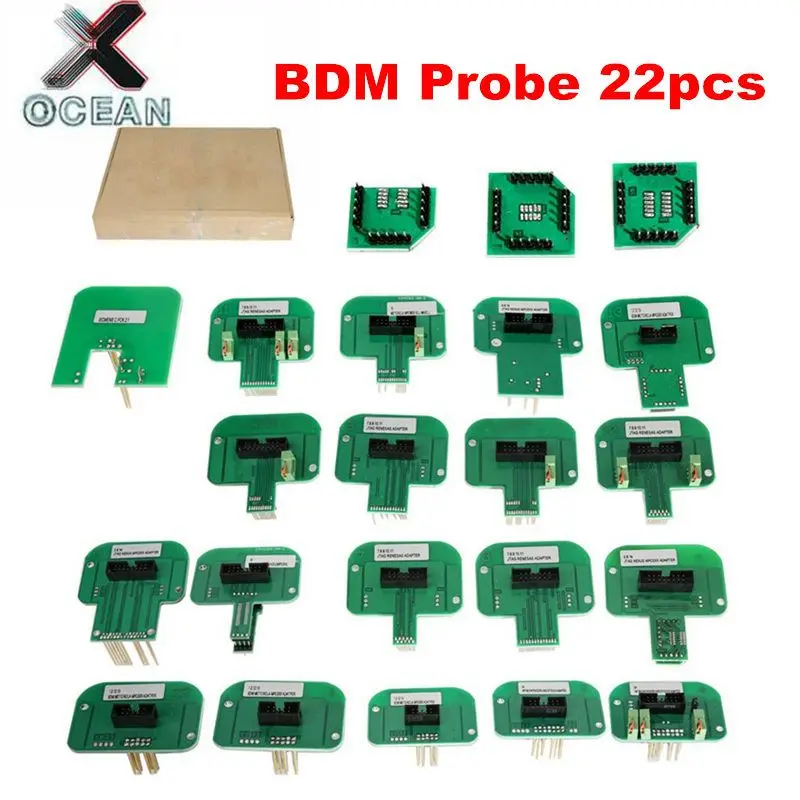 Adaptadores de sonda BDM OBD2, conjunto completo de Marco Led ECU, para ...