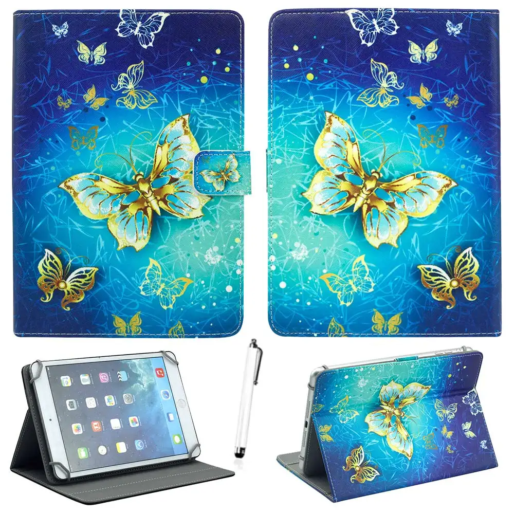 Eagwell PU Leather Cute Print Universal Tablet Case Cover For 9.7" 10 ...