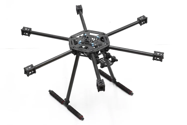 Marco-de-fibra-de-carbono-para-Dron-FPV-X600-X6-de-600mm-FPV-hexac ...