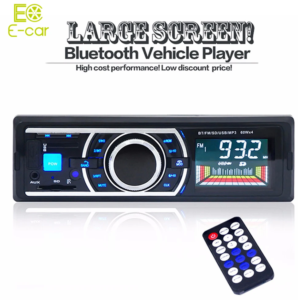 REPRODUCTOR DE Radio MP3 Bluetooth FM Control remoto estéreo AUX IN ...