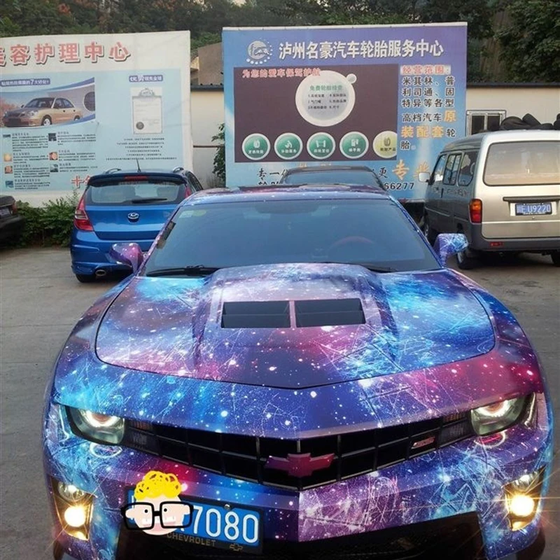 1.52x30m Graffiti Sticker Vinyl Car Wrap Vinyl Film Car Full Body Vinyl ...