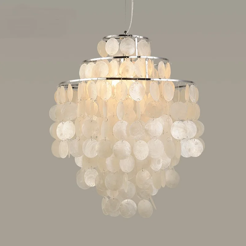 Aliexpress.com : Buy Sea rock shells white pendant light wind ...