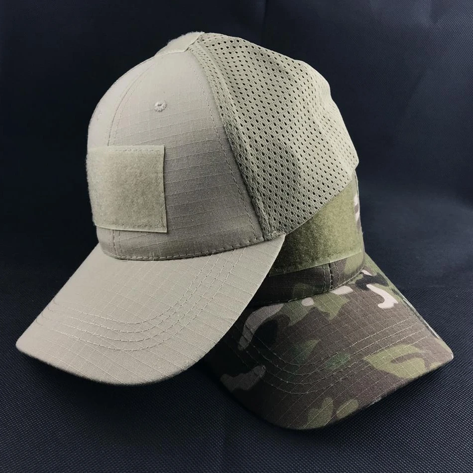Xongkoro Men Tactical Cap Mesh Breathable Camouflage Baseball Caps Male ...