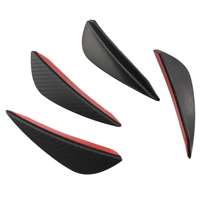 Carbon Fiber Diffuser Universal Carbon Fiber Front Bumper Lip Splitter ...