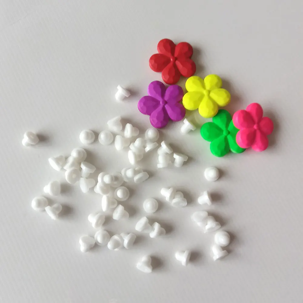 5000pcs Silicone Earrings Jewelry Accessories Rubber Ear Back Plugging ...