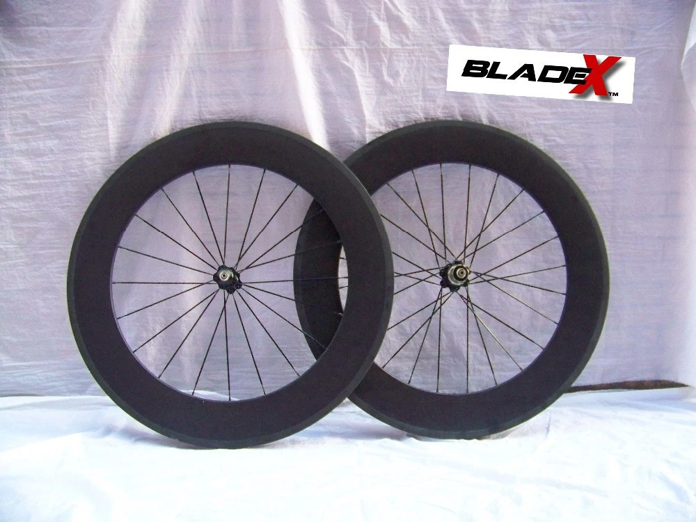 Bladex Road Bike Carbon Wheels 88mm Carbon Clincher Wheelset;carbon ...