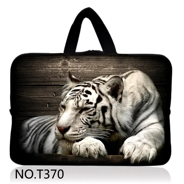 White Tiger Laptop Computer Cover Case Sleeve Notebook Bag For 10 11 12 ...