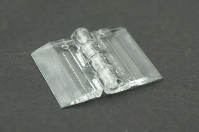 5 Pcs/lot Durable Clear Acrylic Plastic Folding Hinges Plexiglass Hinge ...