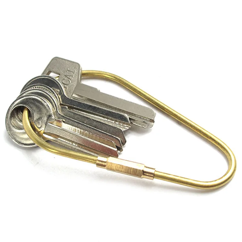 Edc High-quality Pure Copper Handmade Outdoor Creative Drop-shaped ...