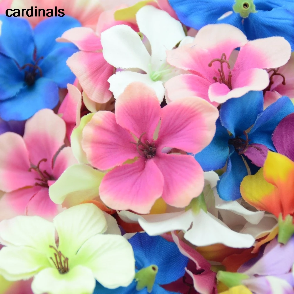 20pcs Real Touch Silk Orchid Artificial Flower Head For Wedding Home ...