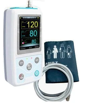 24 hours record Oscillometry sphygmomanometer SYS/DIA/MAP/PR USB PC ...