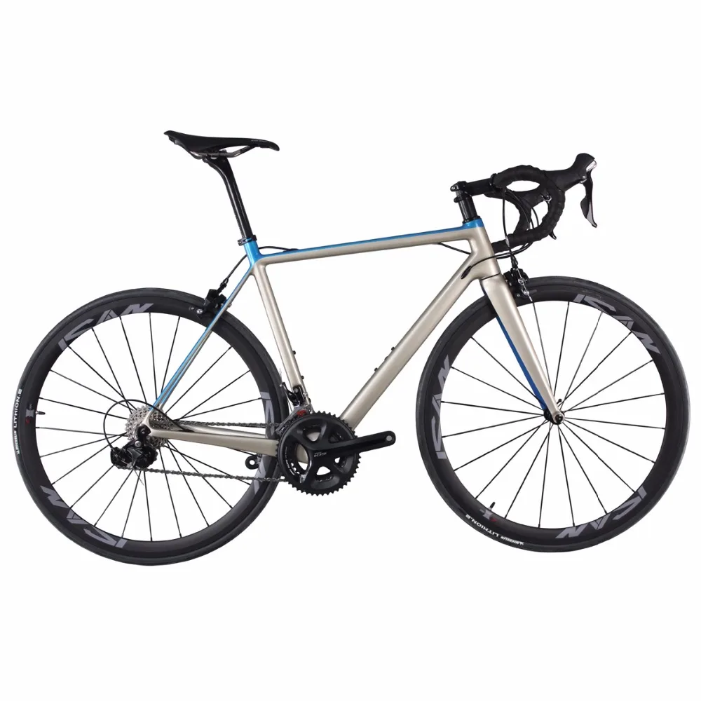 ICAN High End 6.6kg super light Toray T800 carbon road bike 700C v ...