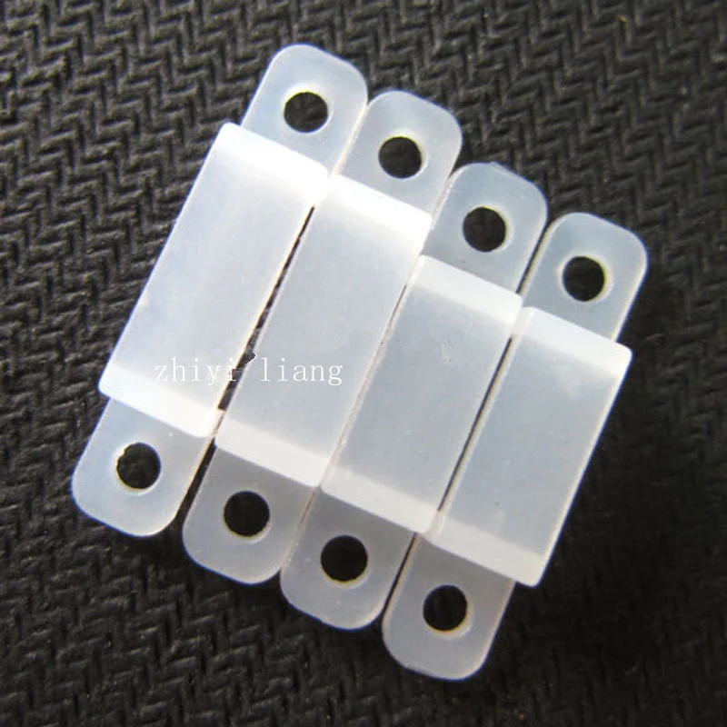 100pcs Silicon Clip connector for Fixing 8mm/10mm/12mm 5050 5630 1903 ...