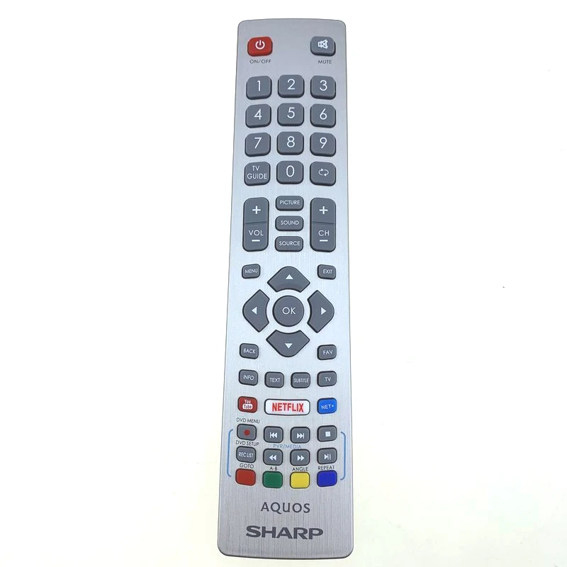 Mando a distancia para Smart TV Sharp Aquos, HD, LED, DH1901091551, con ...