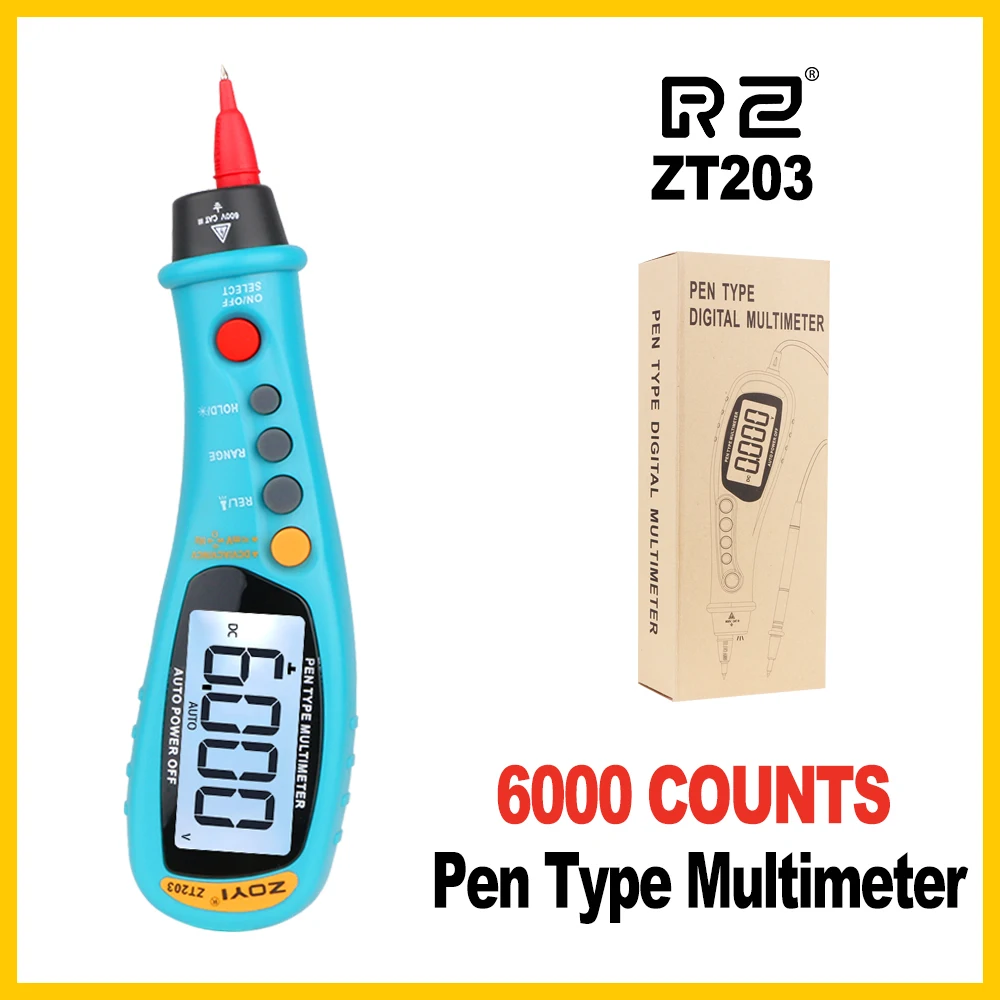 Pen Type Digital Multimeter Portable Hand Tool Ac/dc Voltage ...