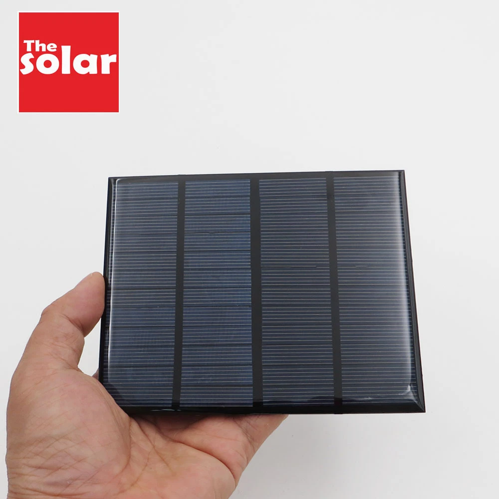Solar Panel 12 V 1.5 W Solar Cells Standard Epoxy Polycrystalline ...
