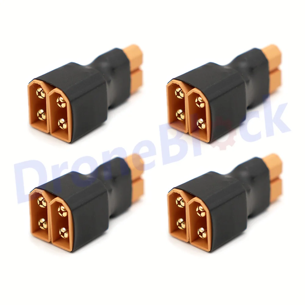 4PCS XT60 Harness for 2 Packs in Parallel Parallel Head Change over ...