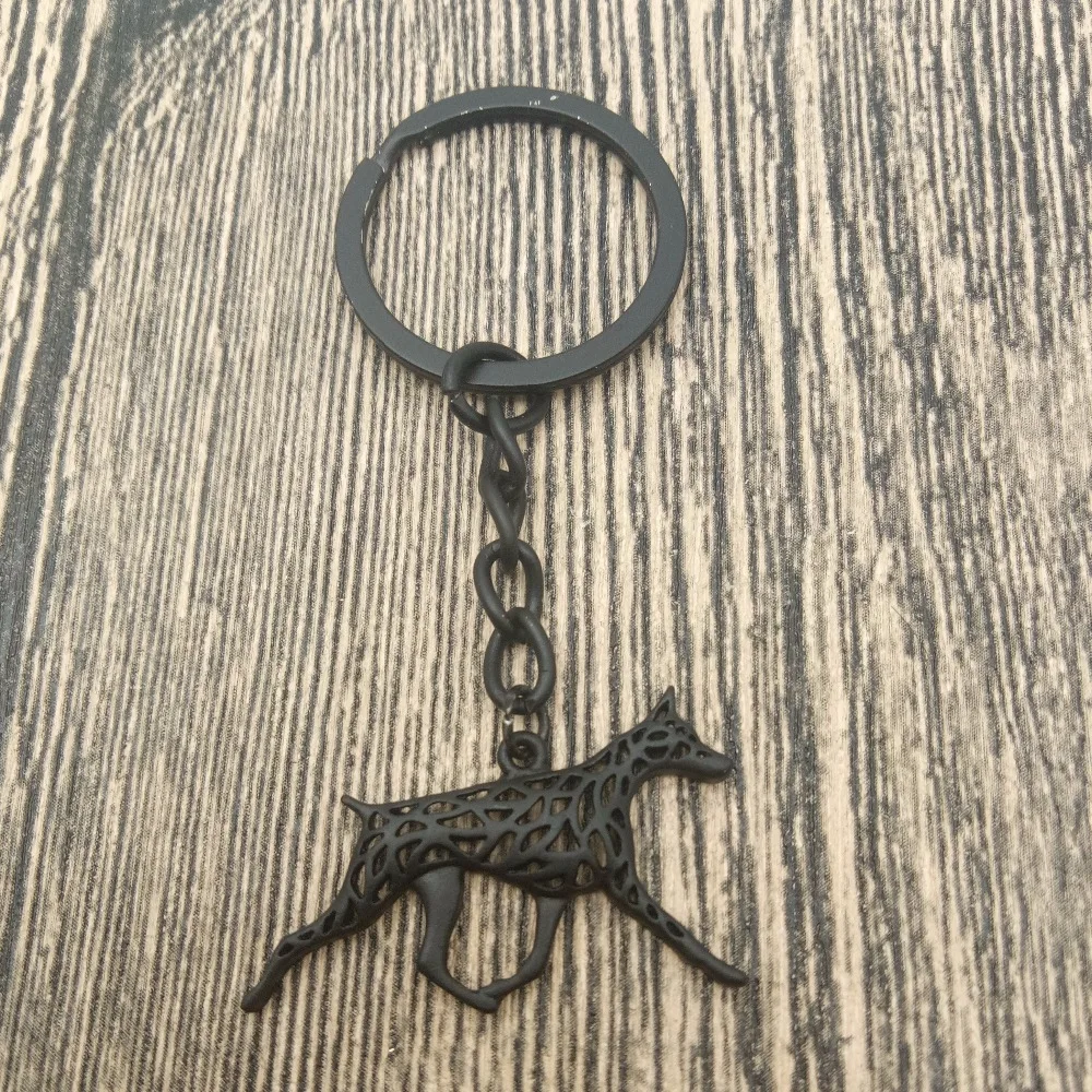 Doberman Key Chains Fashion Pet Dog Jewellery Doberman Pinscher Car ...