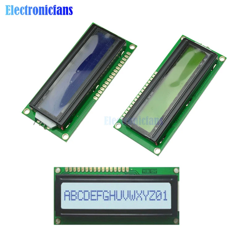 1601 16X1 Character Digital LCD Display Module LCM STN SPLC780D KS0066 ...