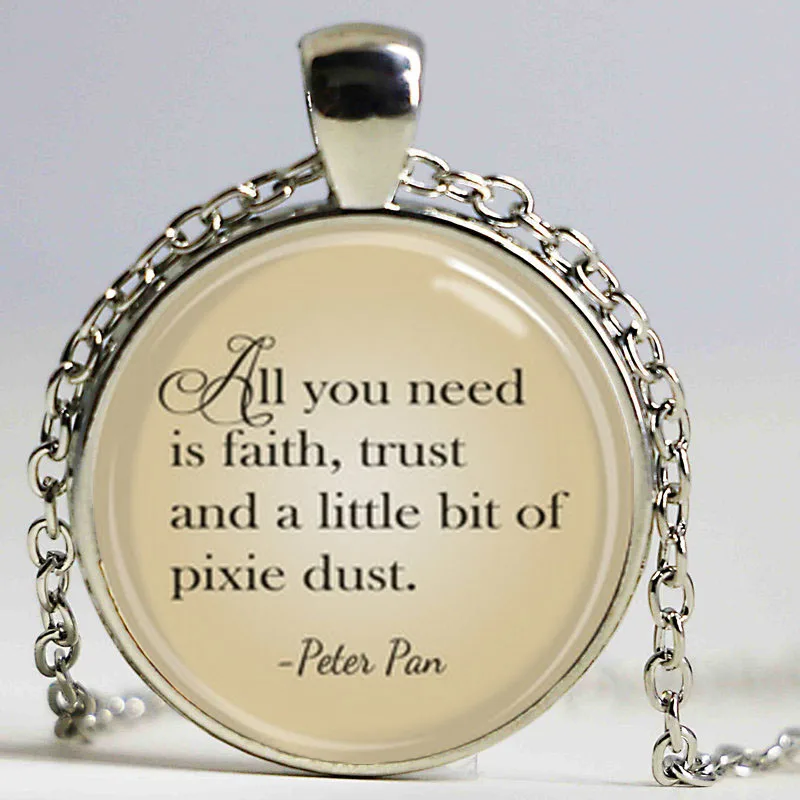 Faith Trust And Pixie Dust Quote Peter Pan